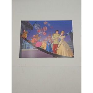 Disney | Art | Disney Store Exclusive Cinderella Ii Lithograph Set Of 4 ...